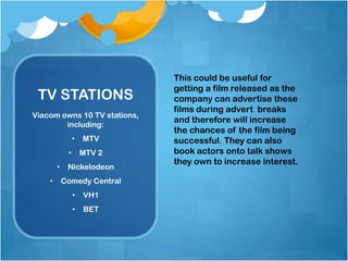 Viacom | PPTX | Media Industry | Industries