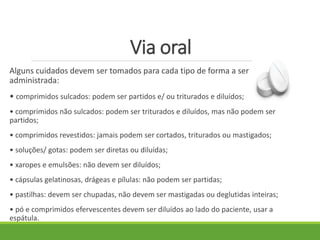 VIA DE ADM DE MEDICAMENTOS.ppt