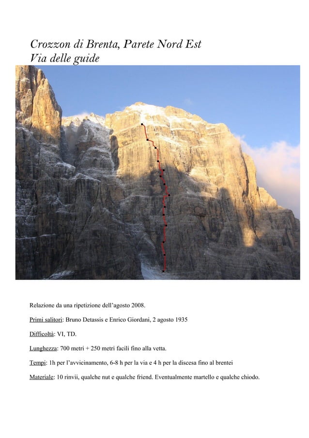 Via delle guide | DOC