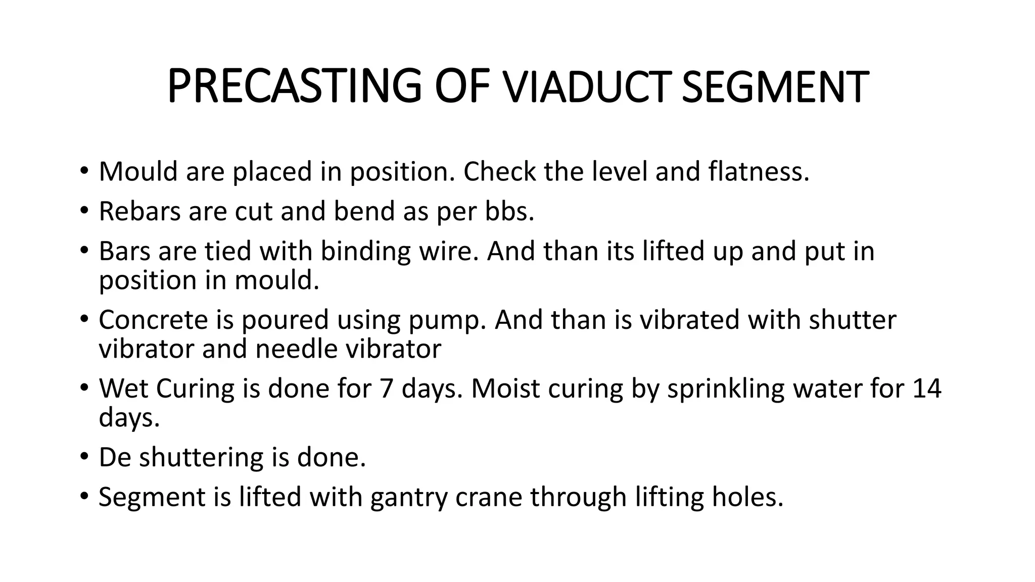 Viaduct segment | PPTX