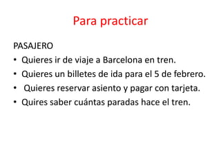 Viajar, por y para, verbos irregulares | PPTX