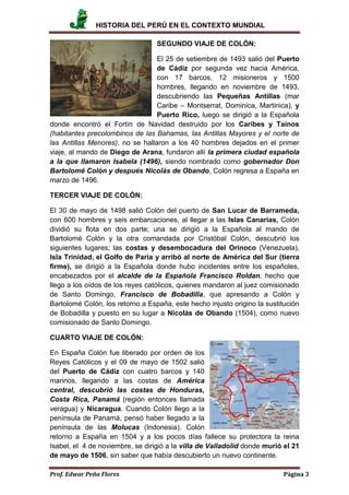 VIAJES DE CRISTOBAL COLÓN | PDF