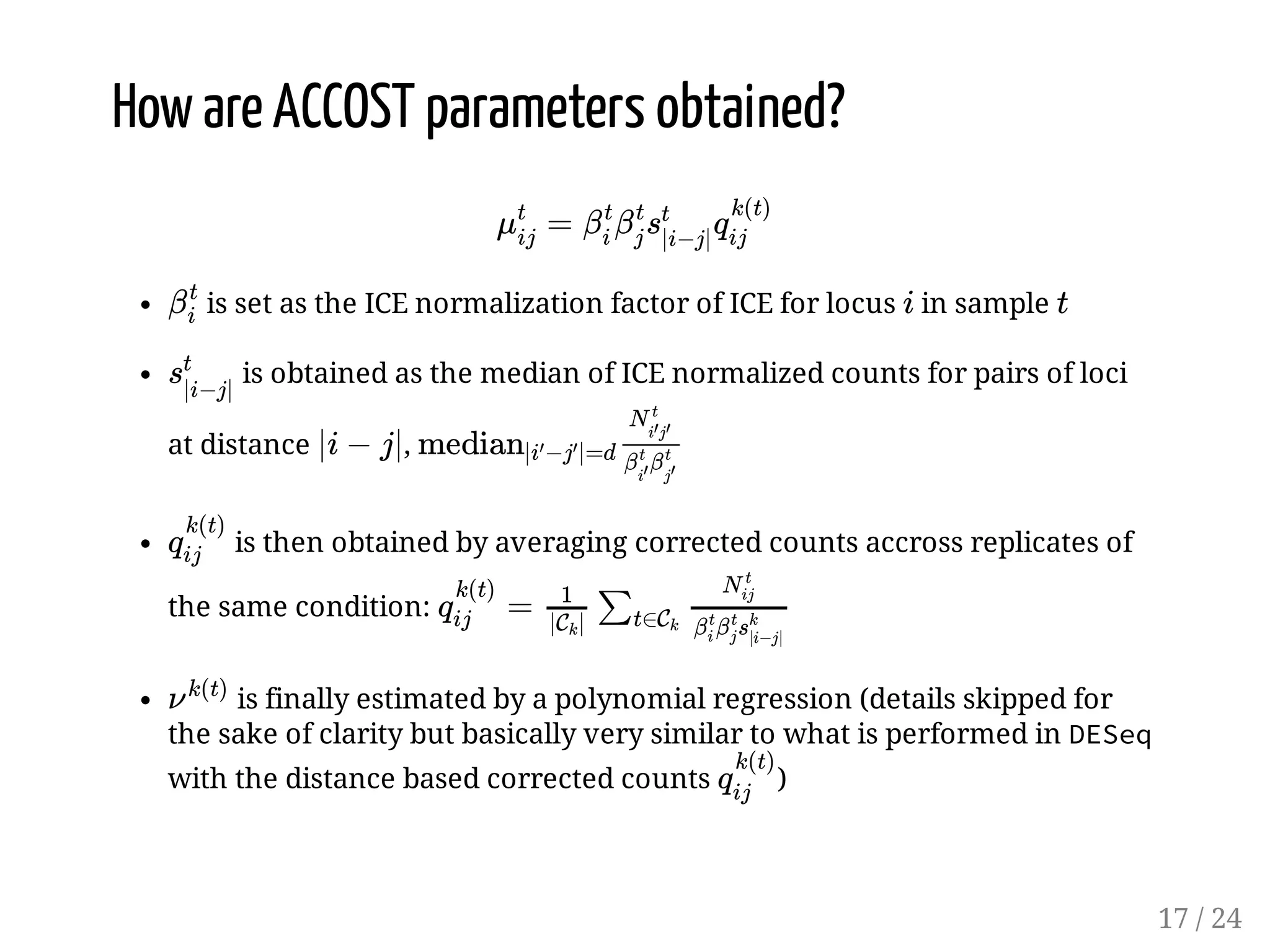 'ACCOST' for differential HiC analysis | PPT
