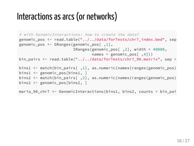 R tools for HiC data visualization | PDF | Genetics | Science