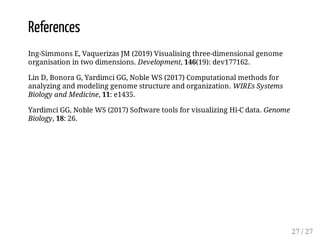 R tools for HiC data visualization | PDF | Genetics | Science