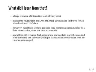 R tools for HiC data visualization | PDF | Genetics | Science
