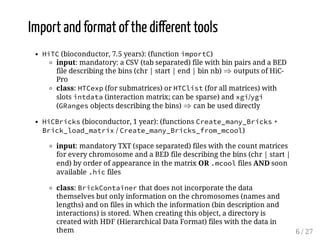 R tools for HiC data visualization | PDF | Genetics | Science