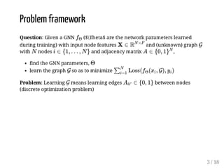 A review on structure learning in GNN | PPT