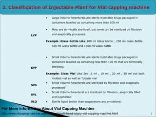 Fascinating Guideline About range of Vial Capping Machine | PPT
