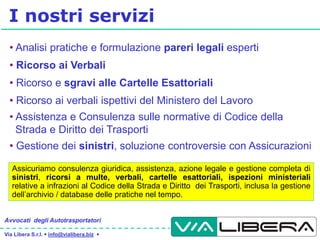 Via libera presentazione (pg) | PPT
