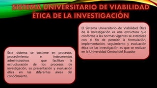 Vialidad de Investigación | PPTX
