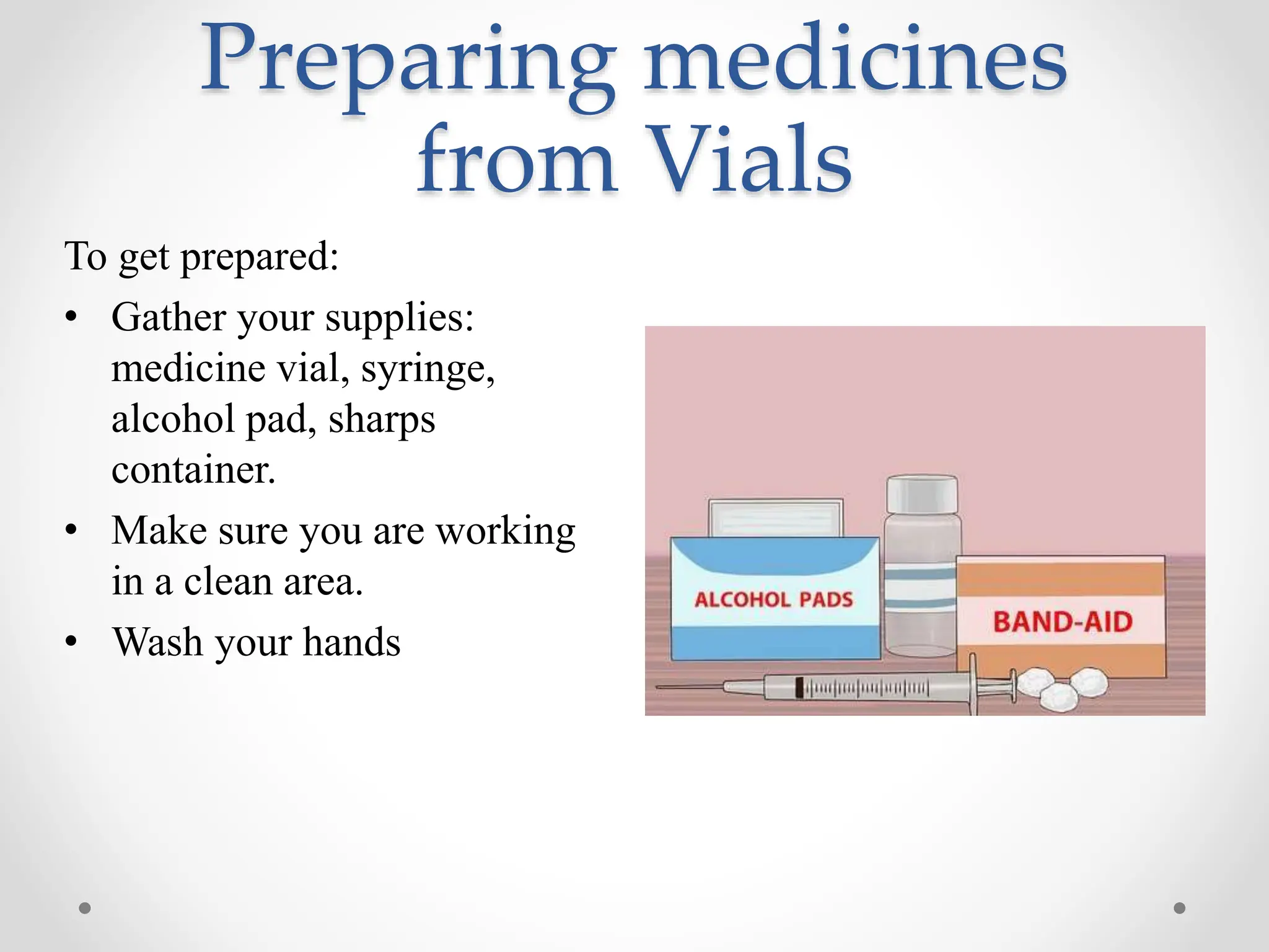 Vials & Ampoules - preparation of medicines | PPTX