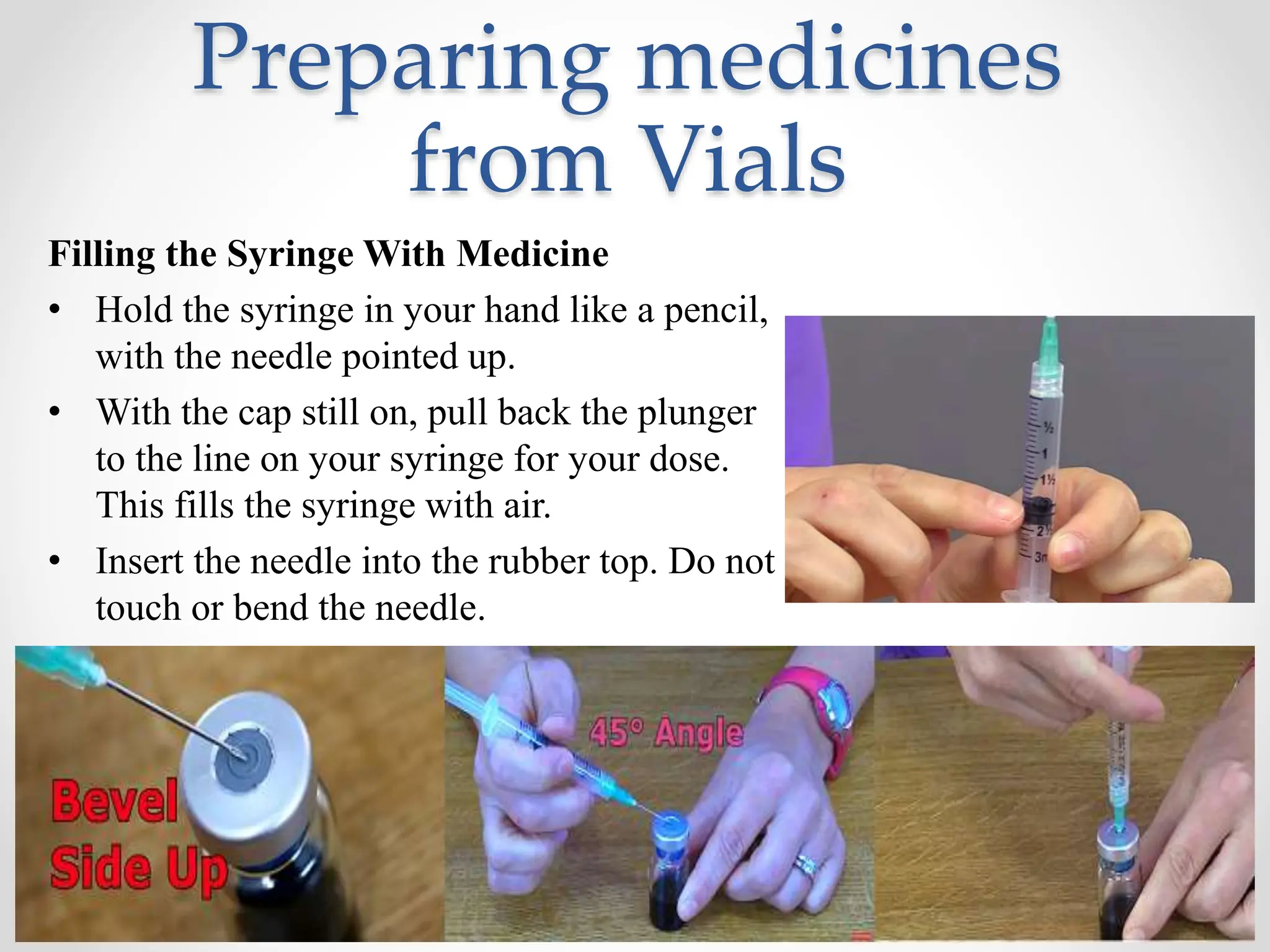 Vials & Ampoules - preparation of medicines | PPTX
