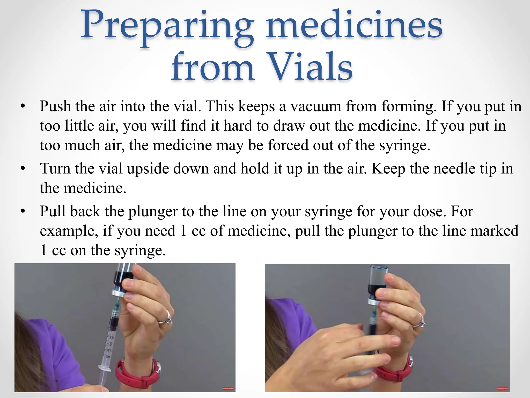 Vials & Ampoules - preparation of medicines | PPTX