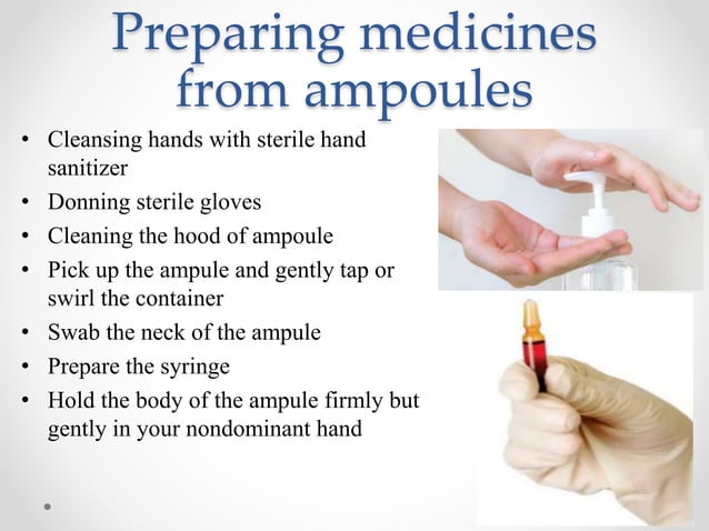 Vials & Ampoules - preparation of medicines | PPTX | Skin Care | Beauty