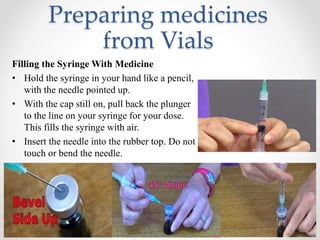 Vials & Ampoules - preparation of medicines | PPTX