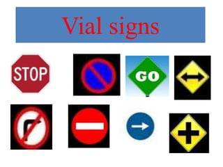 Vial signs | PPTX