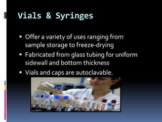 Vials & syringes | PPTX