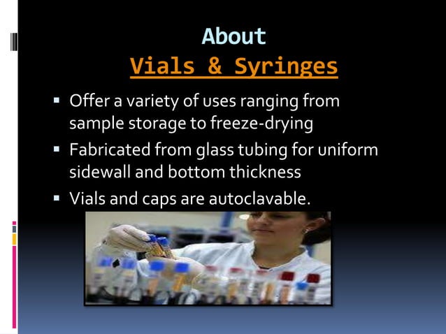 Vials & syringes | PPT