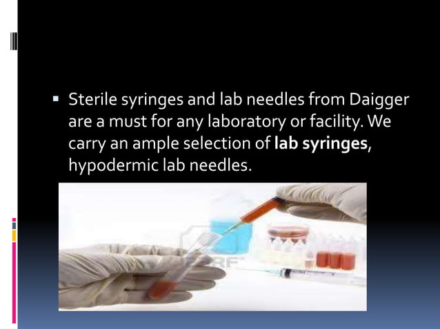 Vials & syringes | PPT