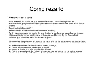 Via lucis | PPT