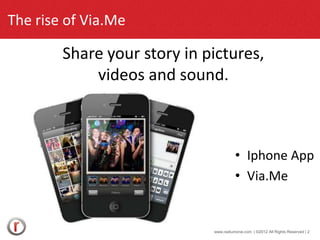 Via.Me API Presentation | PPT