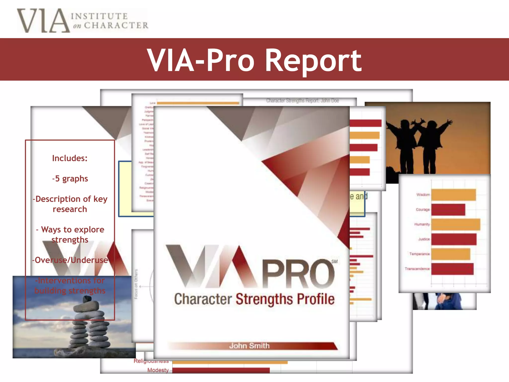 Character Strengths: VIA Pro Report Tutorial | PPTX