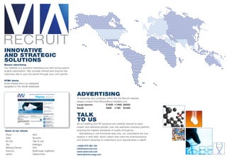 Via Recruit Brochure | PDF