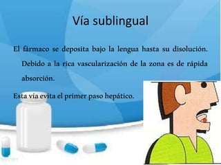 Vias de administracion de medicamentos | PPTX