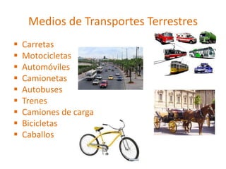 Vias de comunicacion | PPTX