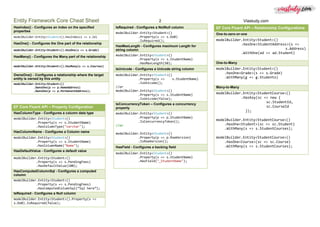 Viastudy ef core_cheat_sheet | PPT