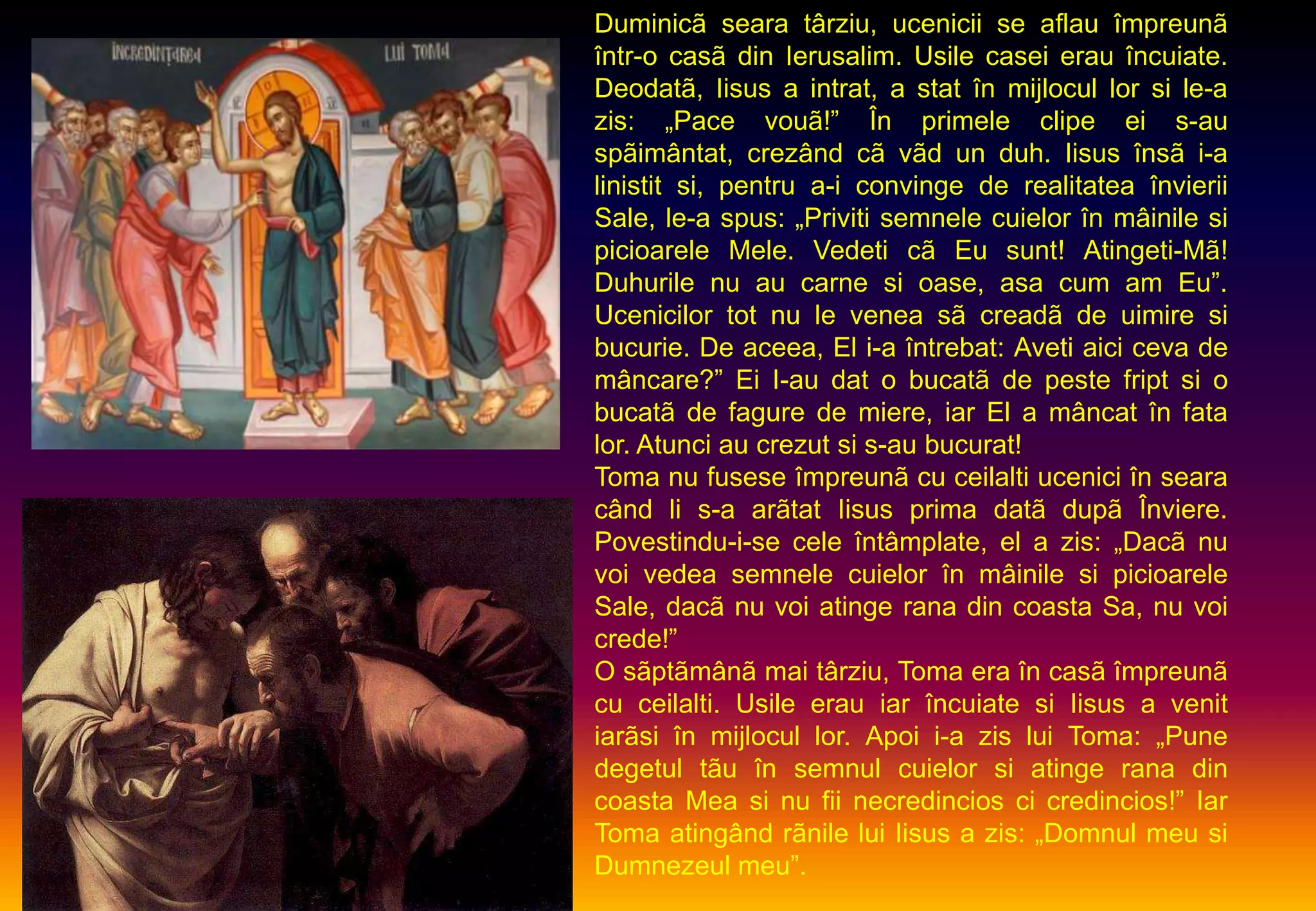 Viata Domnului nostru Iisus Hristos | PPT