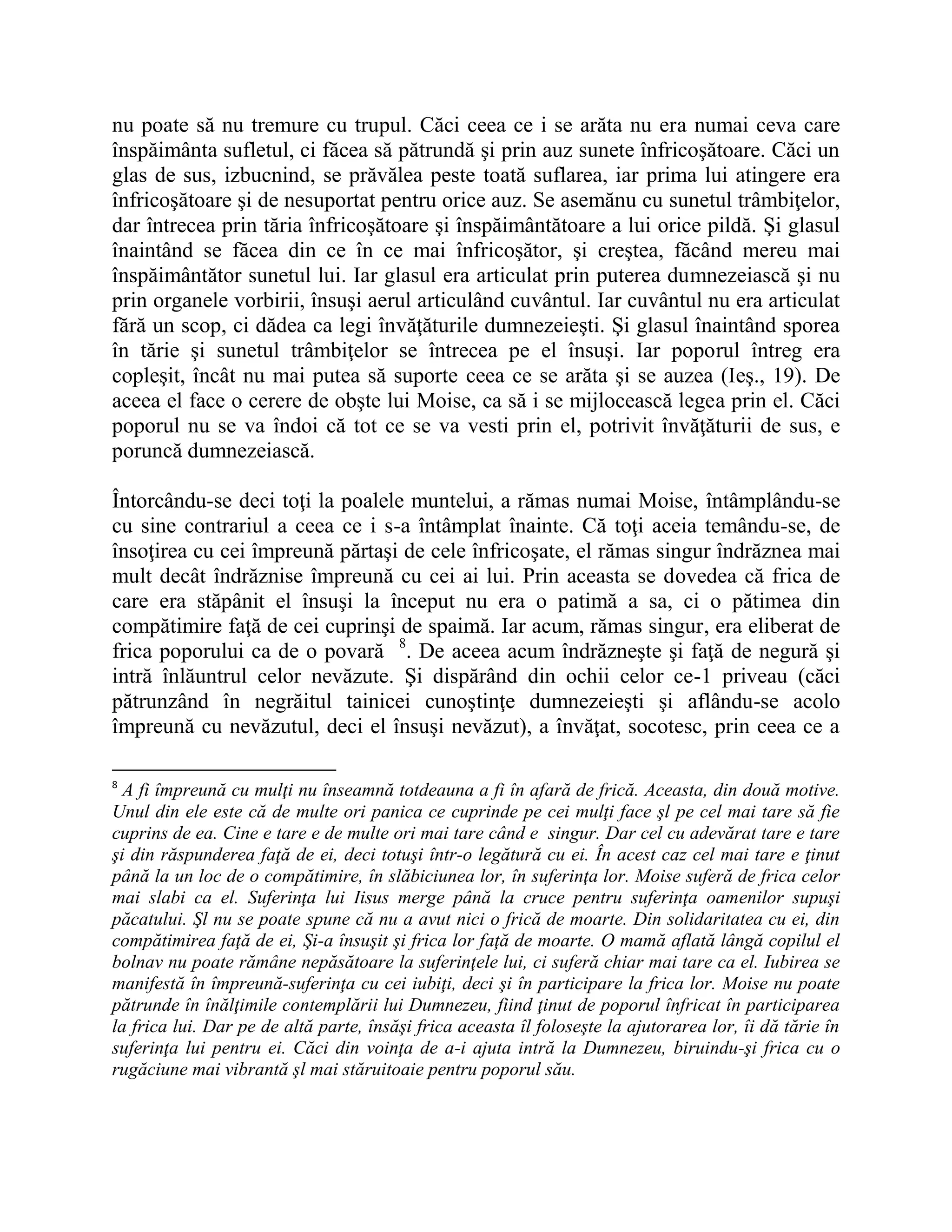 Sfântul Grigorie, episcopul Nyssei despre viaţa lui Moise sau despre ...
