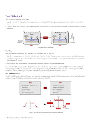 RF Analysis at Fiber-based Cell Sites with CPRI | PDF | Computer ...
