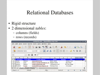 BITS: Introduction to MySQL - Introduction and Installation | PPT