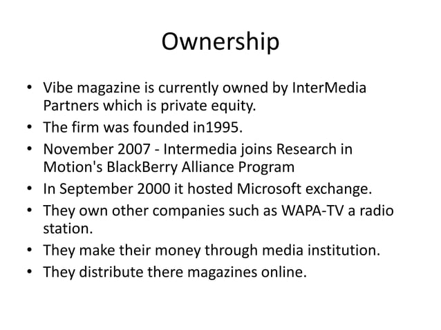 Vibe case study | PPTX