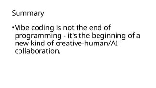 Introduction to Vibe Coding and Vibe Engineering | PPTX