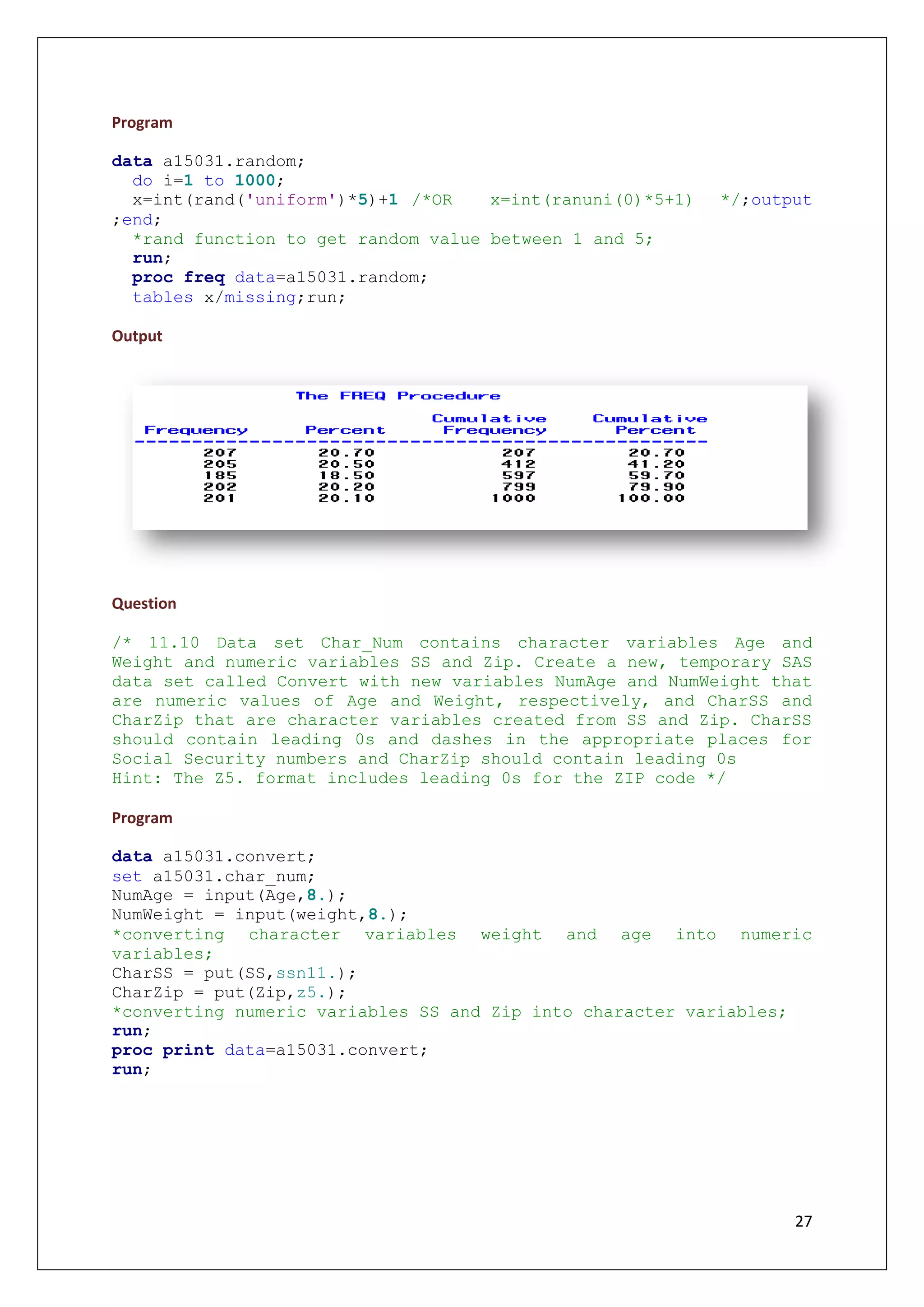 Learning SAS by Example -A Programmer’s Guide by Ron CodySolution | PDF | Computing | Technology ...