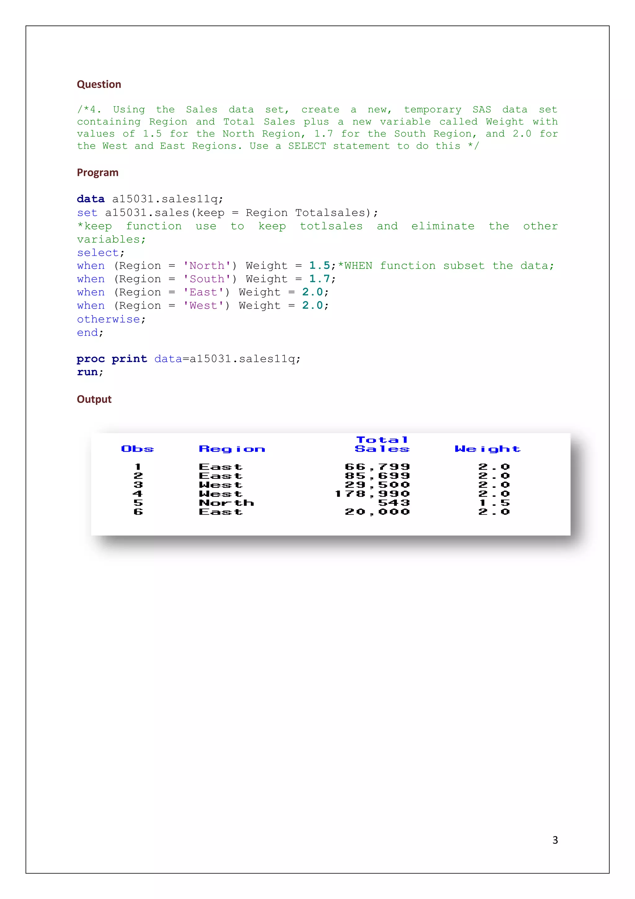 Learning SAS by Example -A Programmer’s Guide by Ron CodySolution | PDF