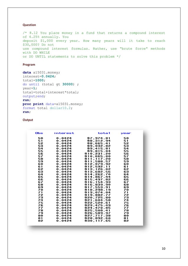 Learning SAS by Example -A Programmer’s Guide by Ron CodySolution | PDF | Computing | Technology ...