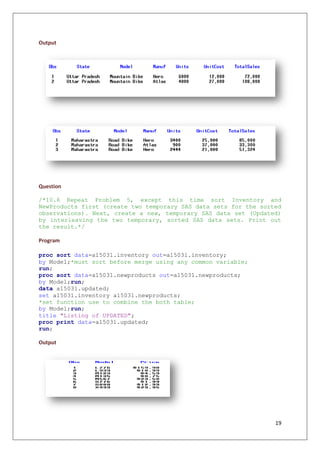 Learning SAS by Example -A Programmer’s Guide by Ron CodySolution | PDF