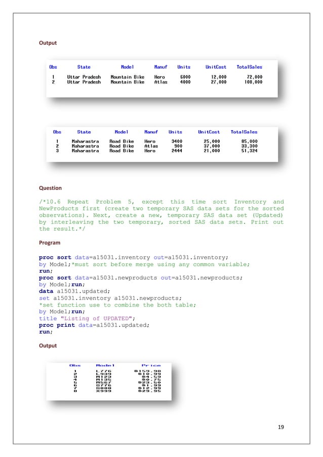 Learning SAS by Example -A Programmer’s Guide by Ron CodySolution | PDF | Computing | Technology ...