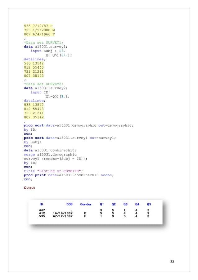 Learning SAS by Example -A Programmer’s Guide by Ron CodySolution | PDF | Computing | Technology ...