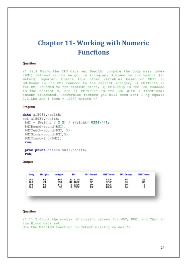 Learning SAS by Example -A Programmer’s Guide by Ron CodySolution | PDF | Computing | Technology ...