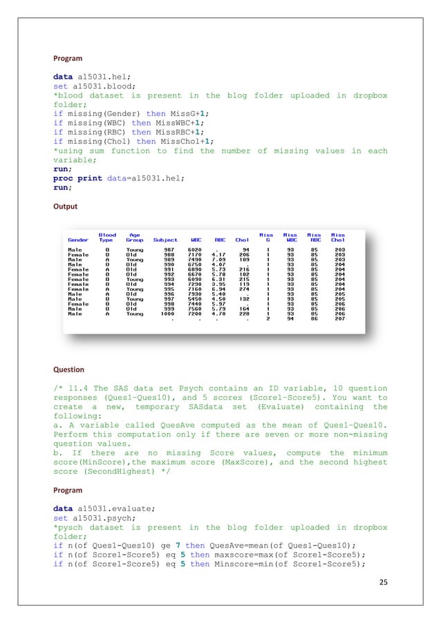 Learning SAS by Example -A Programmer’s Guide by Ron CodySolution | PDF | Computing | Technology ...