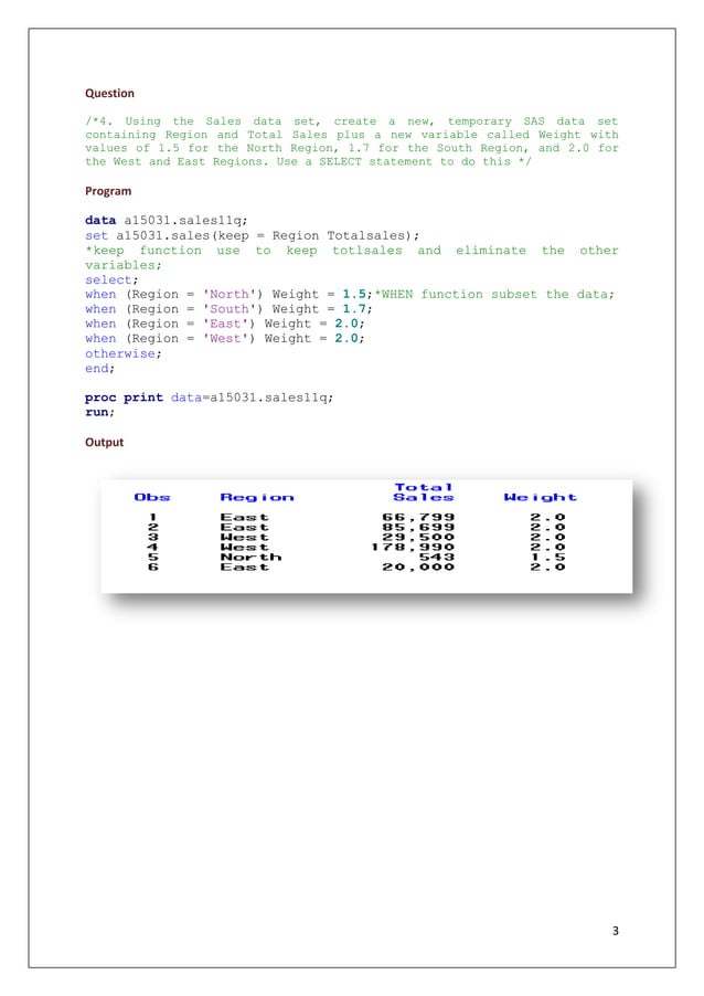 Learning SAS by Example -A Programmer’s Guide by Ron CodySolution | PDF | Computing | Technology ...