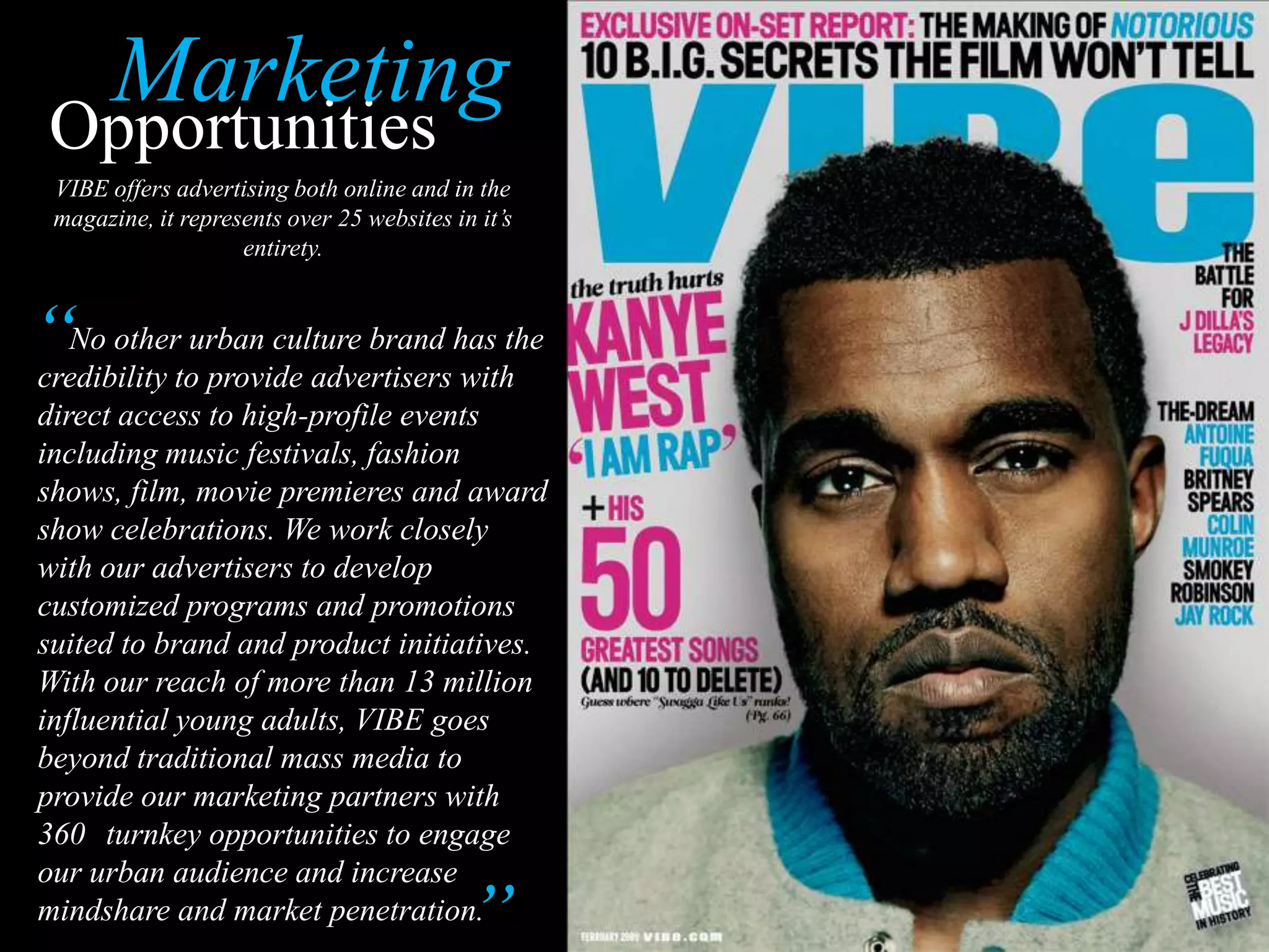 Vibe magazine Case study | PPT