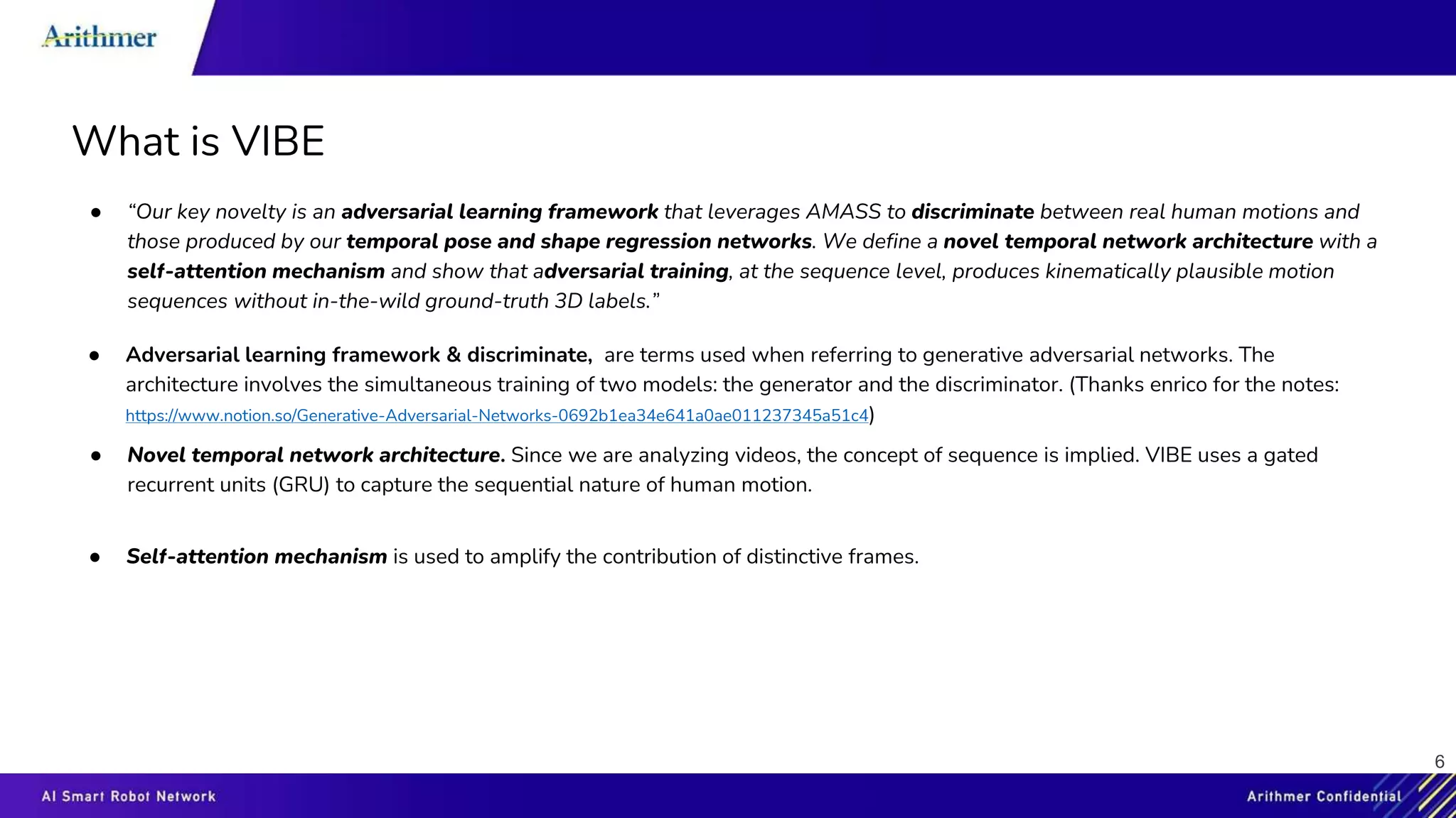 VIBE: Video Inference for Human Body Pose and Shape Estimation | PPTX