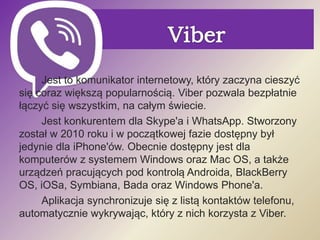 Viber katarzyna kołodziej | PPT