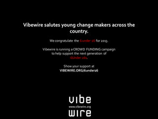 Vibewire's 6 under 26 - Australia's hottest young innovators to watch ...